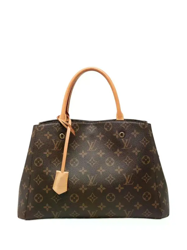 LOUIS VUITTON 2020 Monogram Montaigne Mm Satchel