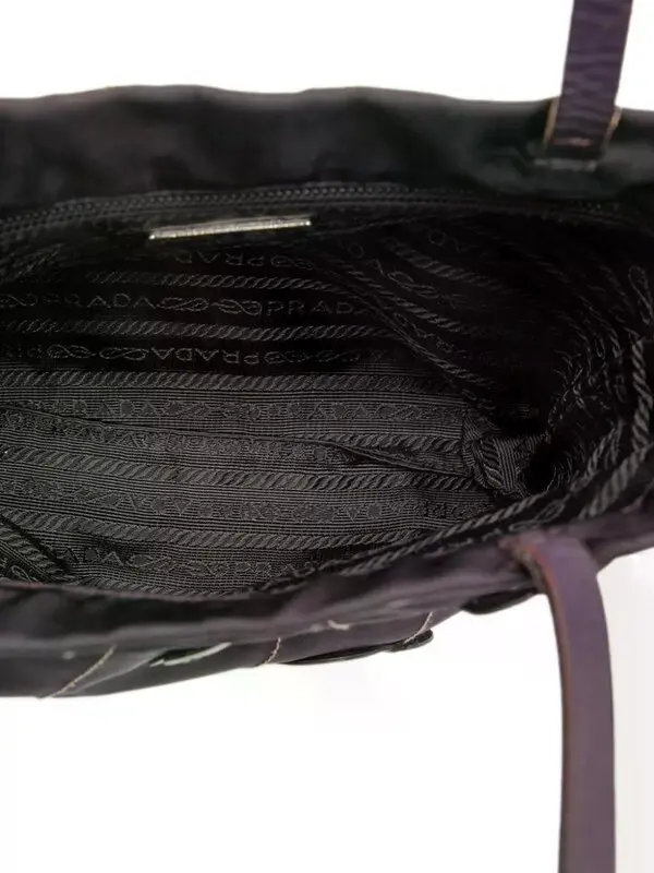 Prada 2000-2013 Rosette Tessuto Tote Bag