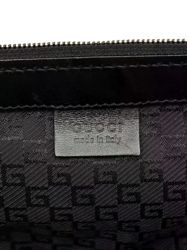 Gucci 2000-2015 Canvas Cosmetic Pouch