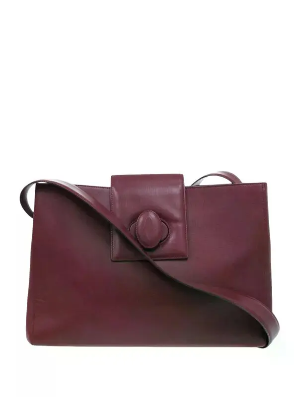 Cartier 2010-2026 Leather Must De Crossbody Bag - Red