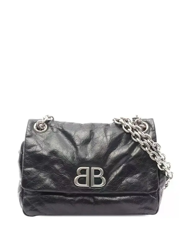 Balenciaga 2018-2026 Leather Monaco Shoulder Bag
