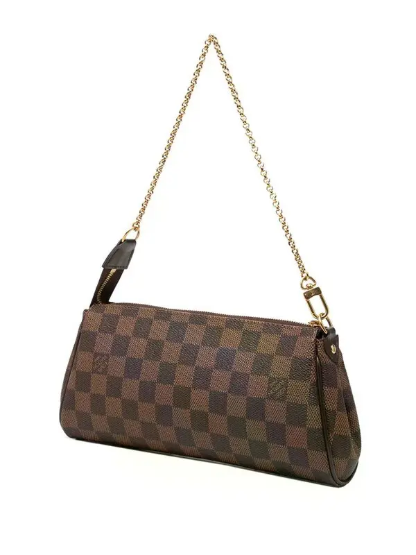 LOUIS VUITTON 2014 Damier Ebene Eva Satchel