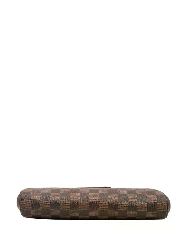 LOUIS VUITTON 2014 Damier Ebene Eva Satchel