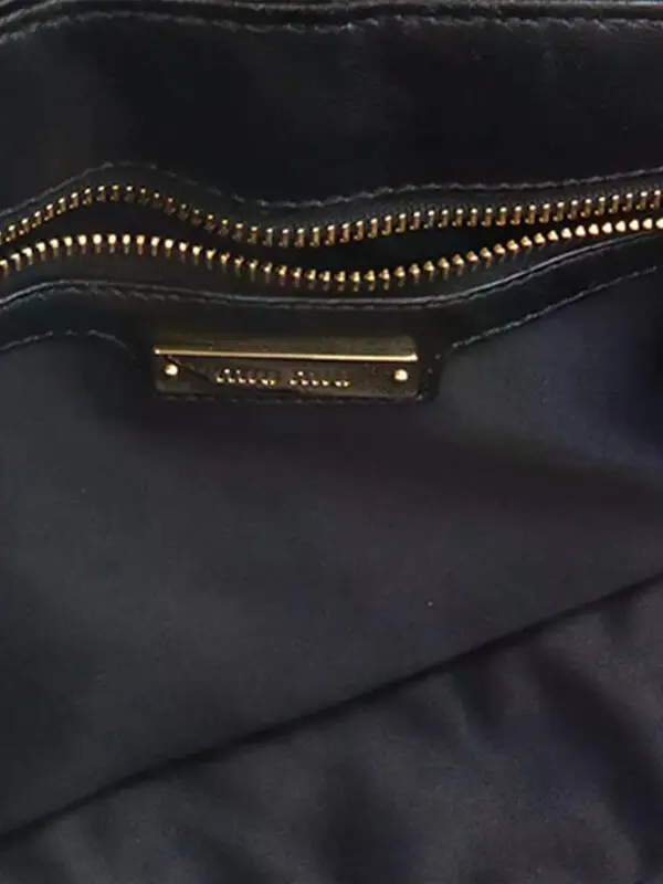 Miu Miu 2010-2026 Matelasse Nappa Biker Crossbody Bag