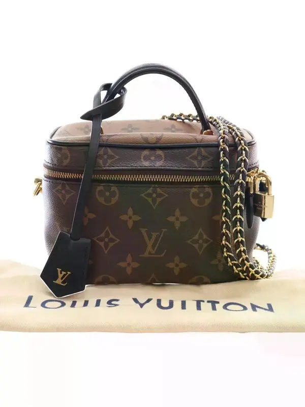 LOUIS VUITTON 2021-2026 Monogram Reverse Vanity Pm Satchel