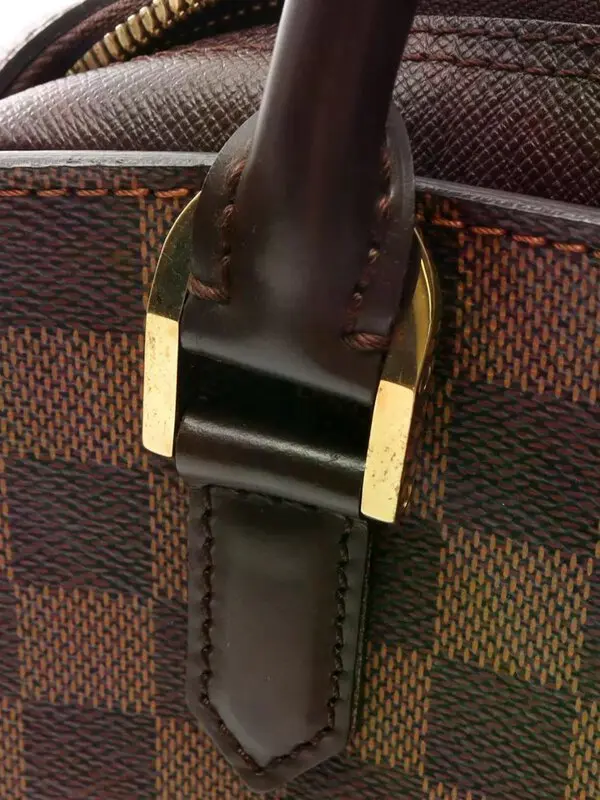 LOUIS VUITTON 2001 Damier Ebene Triana Handbag