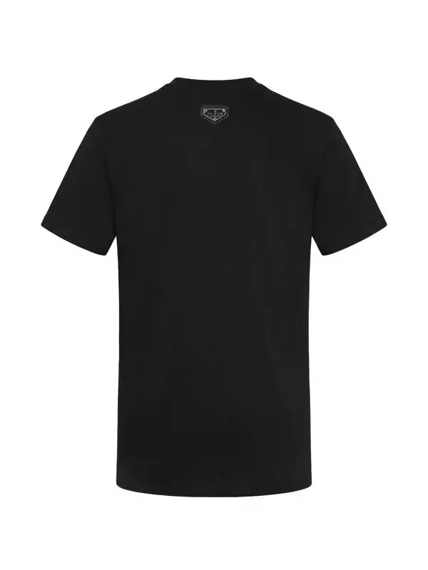 Philipp Plein Jersey T-shirt Skull Strass
