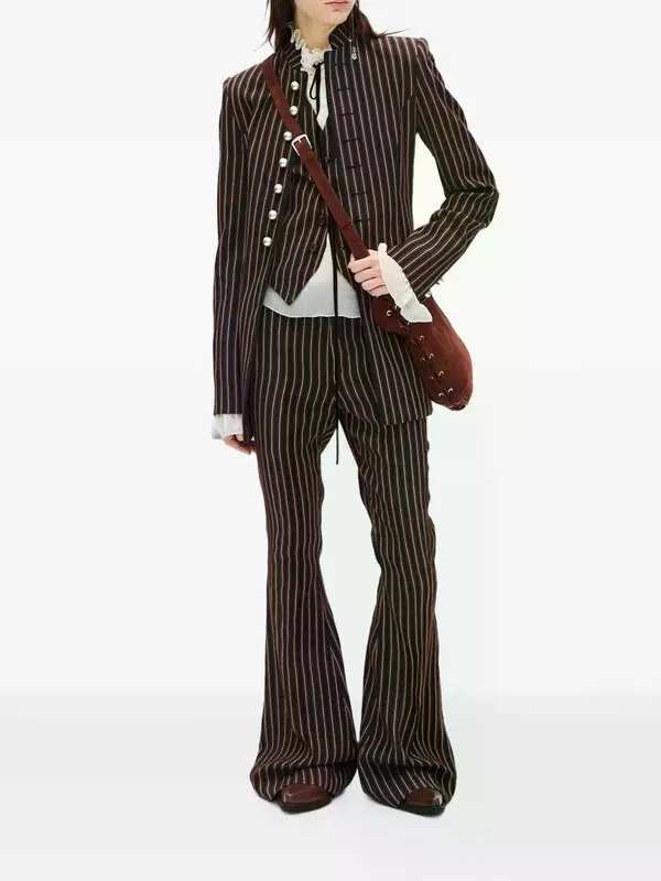 ANN DEMEULEMEESTER Stanse Pinstripe Waistcoat