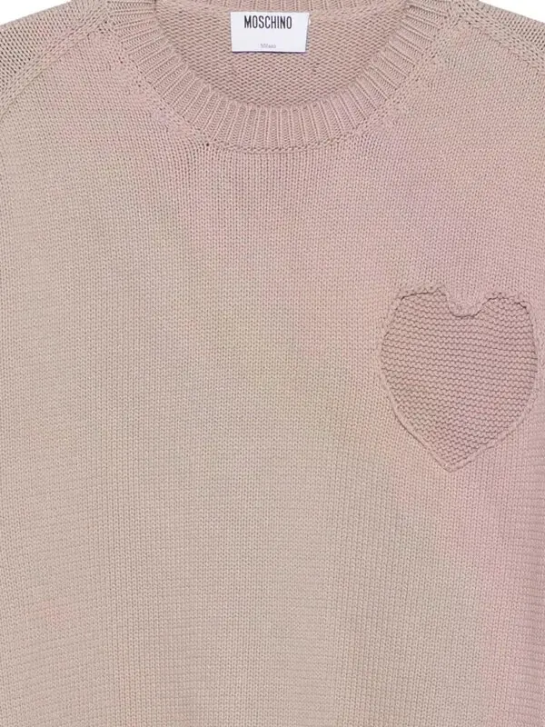 Moschino Heart-knit Sweater