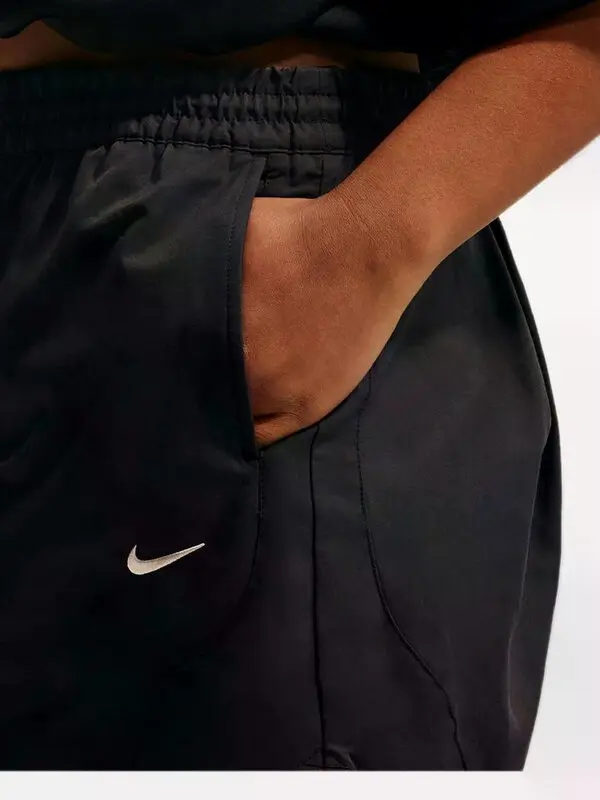 Nike Logo Print Mini Skirt - Black