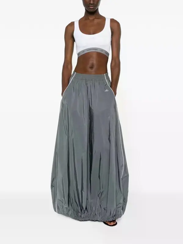 Balenciaga Logo-print Cropped Tank Top
