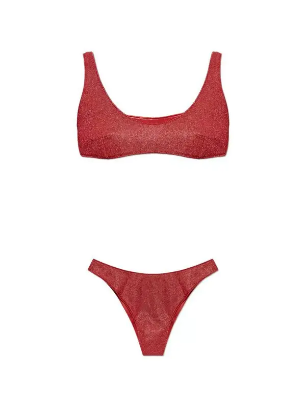 Oseree Lumière Sporty Lurex-thread Bikini