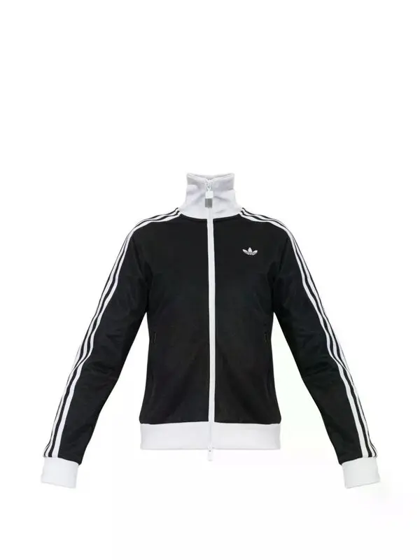 Adidas Logo-embroidered Striped Track Jacket