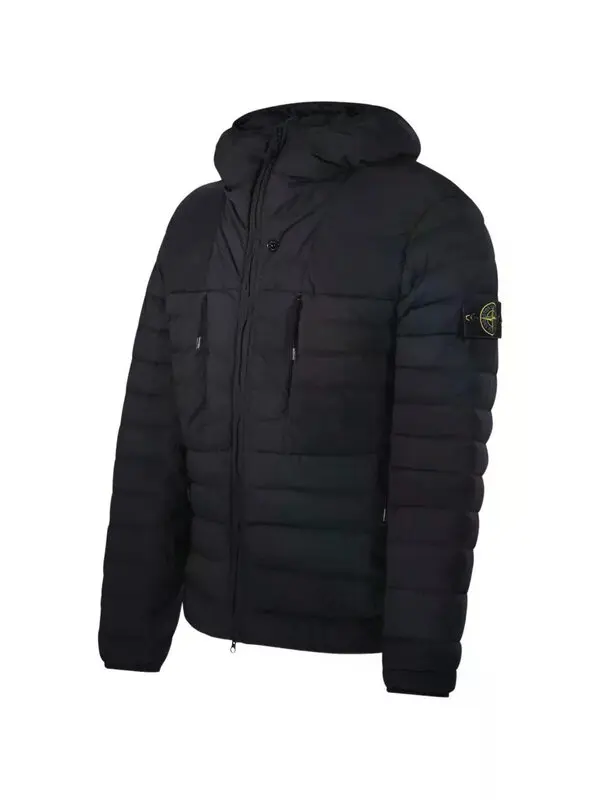 Stone Island Logo-patch Hooded Jacket