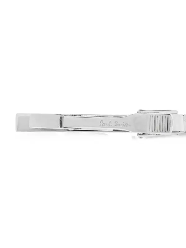 Paul Smith Mother-of-pearl Striped Tie Clip