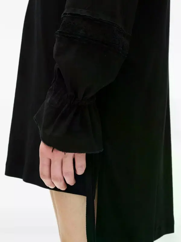 ANN DEMEULEMEESTER Lucina Panelled T-shirt Mini Dress