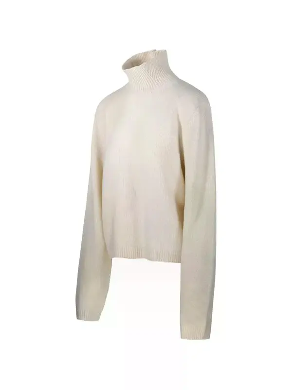 RÓHE Ribbed-knit High-neck Sweater