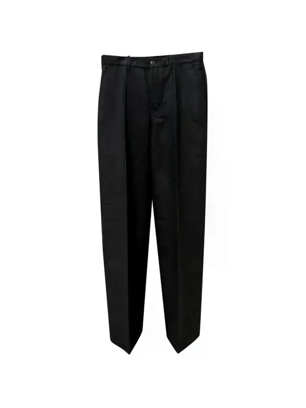 Rick Owens Tailored Pressed-crease Trousers - Black