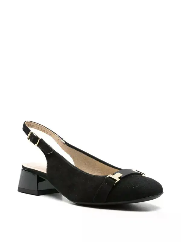 ARA Graz Buckle-detail Slingback Pumps