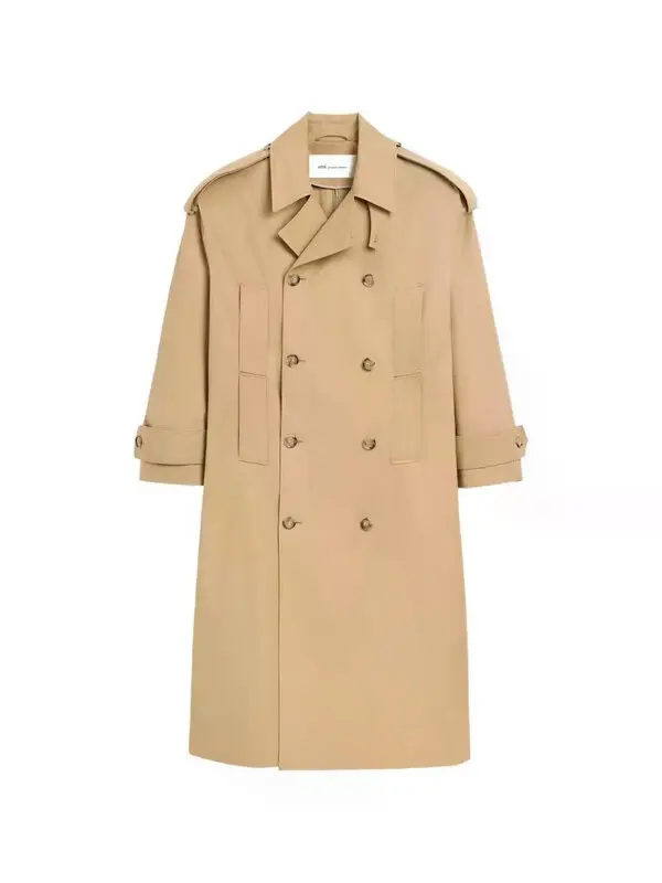 AMI Paris Cotton Trench Coat