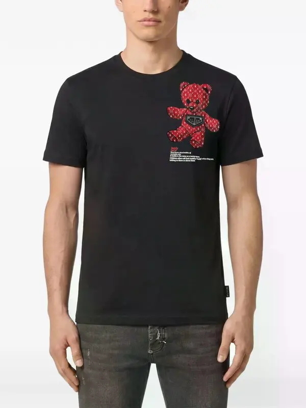 Philipp Plein Jersey T-shirt Teddy Chest
