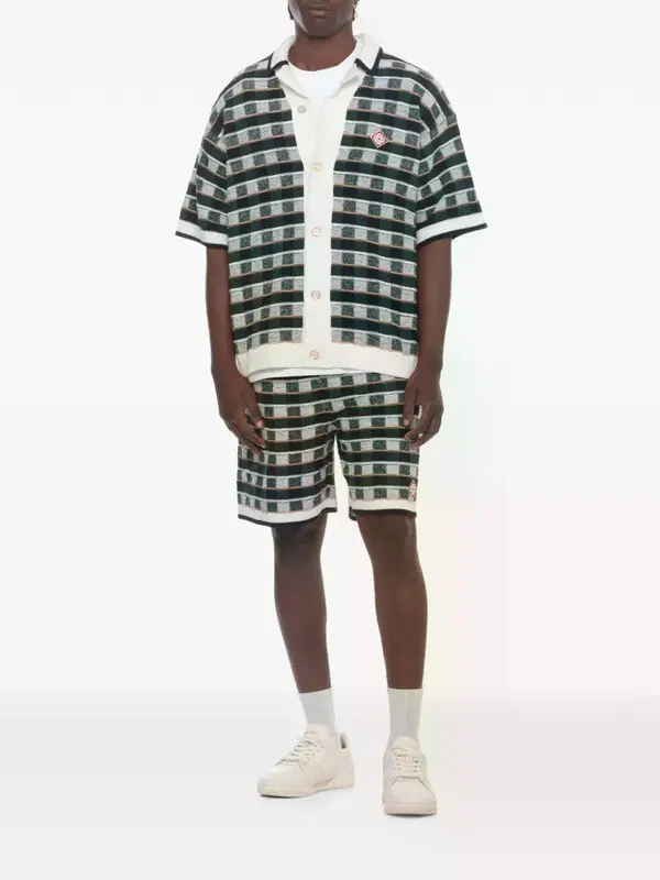 Casablanca Check-pattern Short-sleeve Shirt