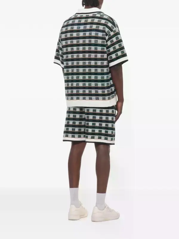 Casablanca Check-pattern Short-sleeve Shirt