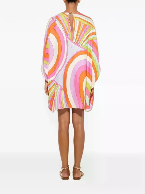 Emilio Pucci Iride-print Silk Kaftan