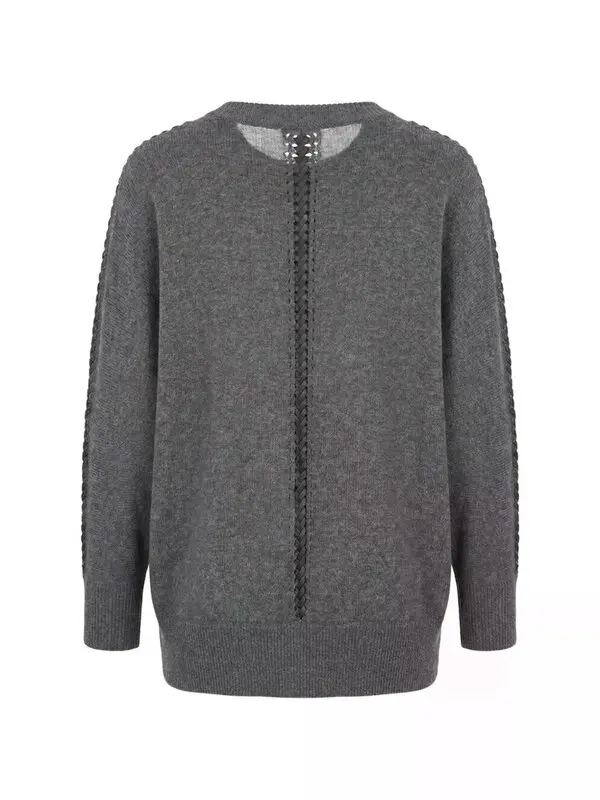 P.a.r.o.s.h Braided-detail Knit Sweater