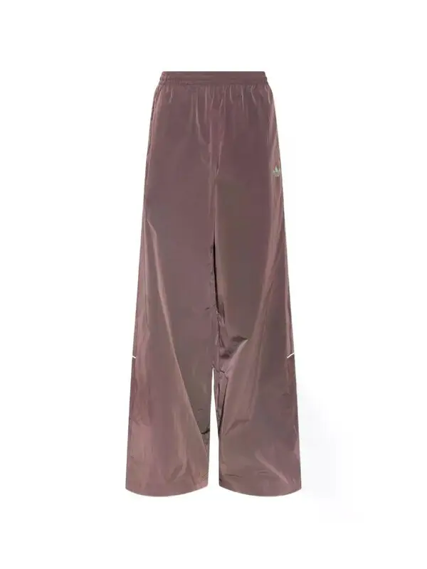Adidas Teamgeist Logo-print Wide-leg Track Pants