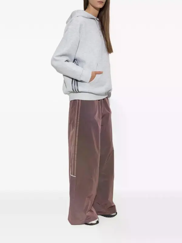 Adidas Teamgeist Logo-print Wide-leg Track Pants
