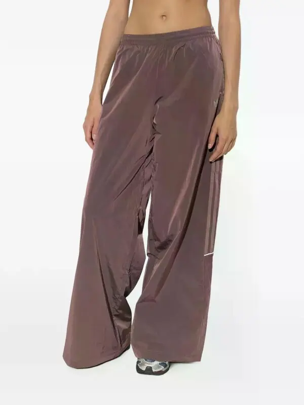 Adidas Teamgeist Logo-print Wide-leg Track Pants