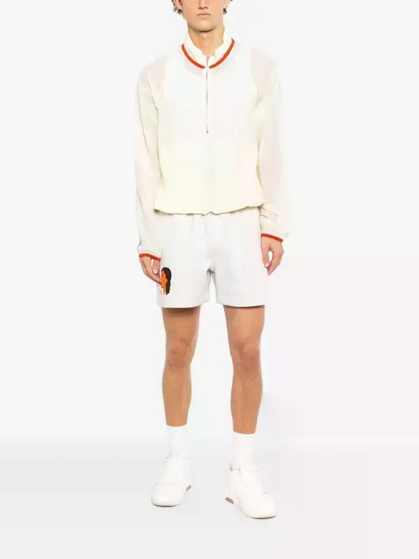 MELT Graphic-print Shorts - Neutrals