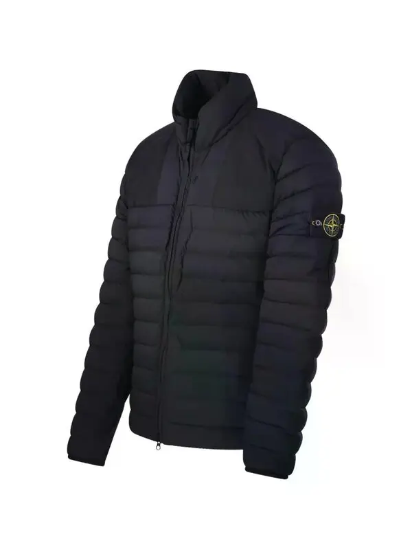 Stone Island Quilted Logo-patch Jacket