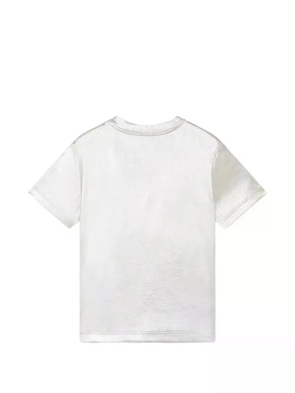 Casablanca Glitch Orchid T-shirt - Silver