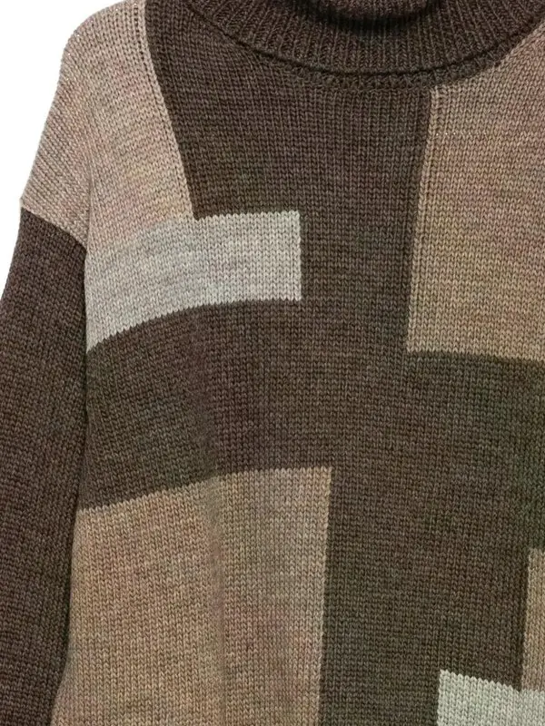 Yohji Yamamoto Patchwork Sweater