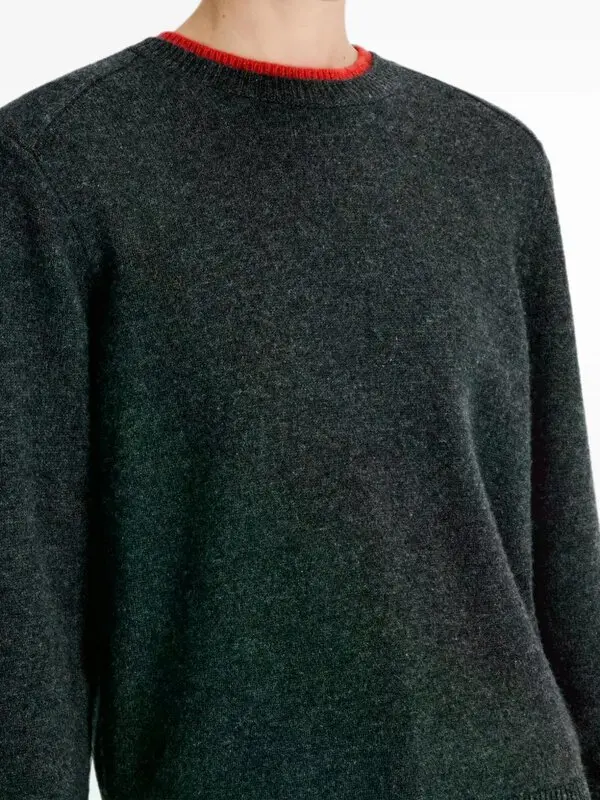 Loulou De Saison Bicolor Cashmere Sweater
