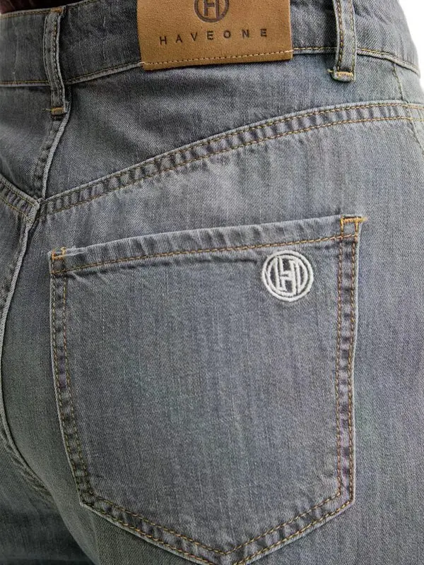 HAVEONE Barbara Faded Effect Jeans