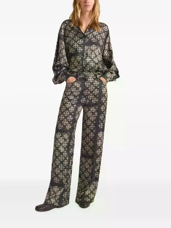 Momoni Ortiz Printed Palazzo Pants