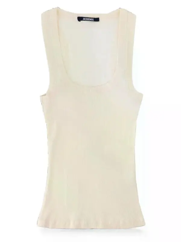 Jacquemus Gros Ribbed-knit Tank Top