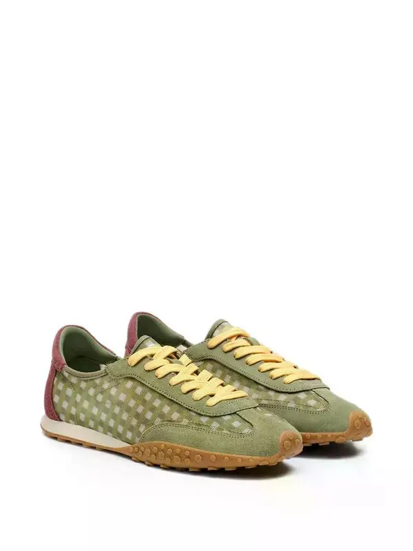HOFF Bridge Gingham-pattern Panelled Sneakers