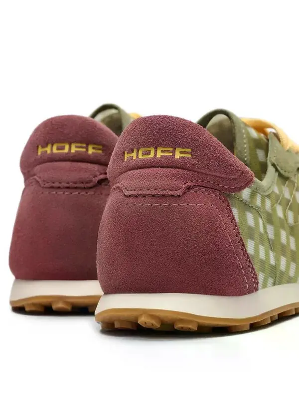 HOFF Bridge Gingham-pattern Panelled Sneakers