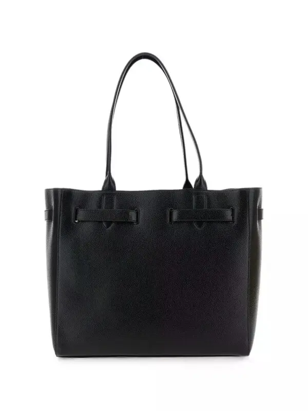 TOM FORD Medium Audrey Leather Tote Bag - Black