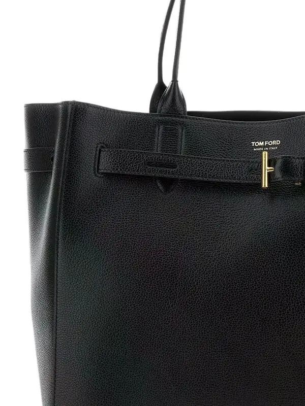 TOM FORD Medium Audrey Leather Tote Bag