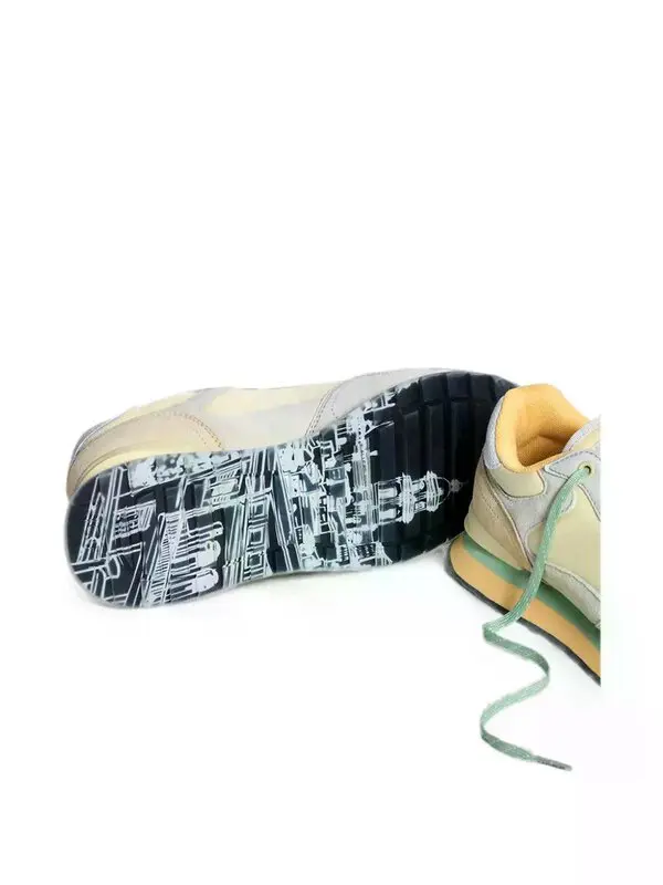 HOFF Suede-panelled Lace-up Sneakers
