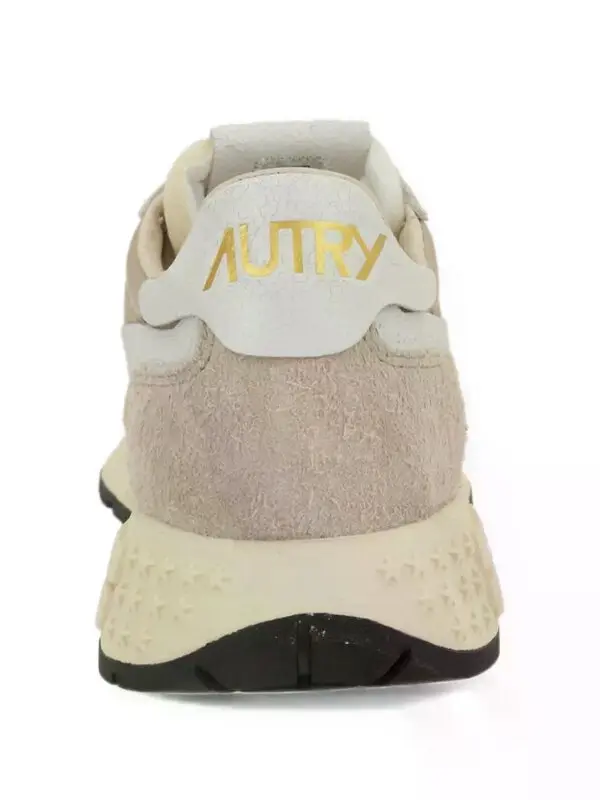AUTRY Suede-panelled Low-top Sneakers