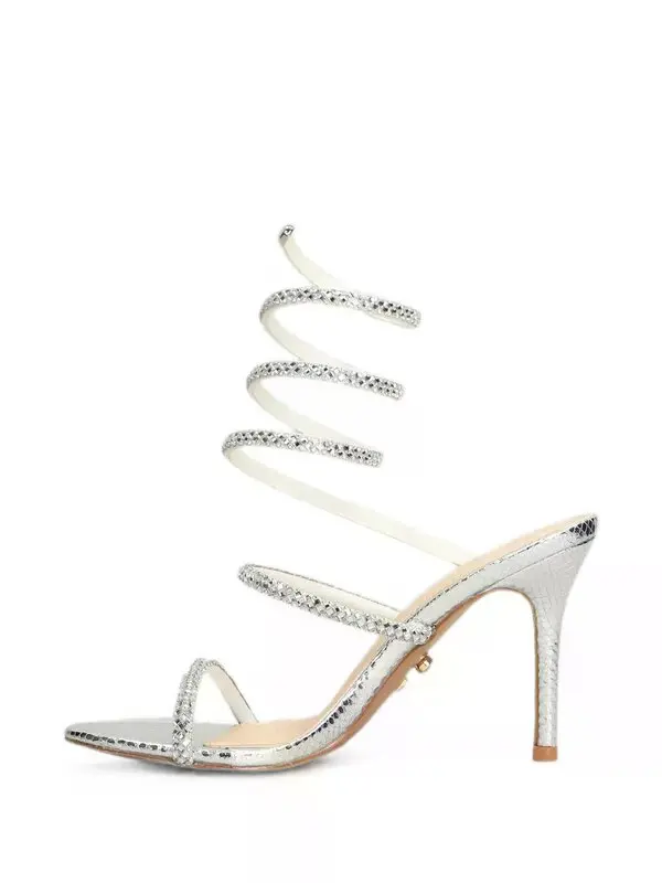TWENTY FOURHAITCH Zeja Crystal-embellished Sandals