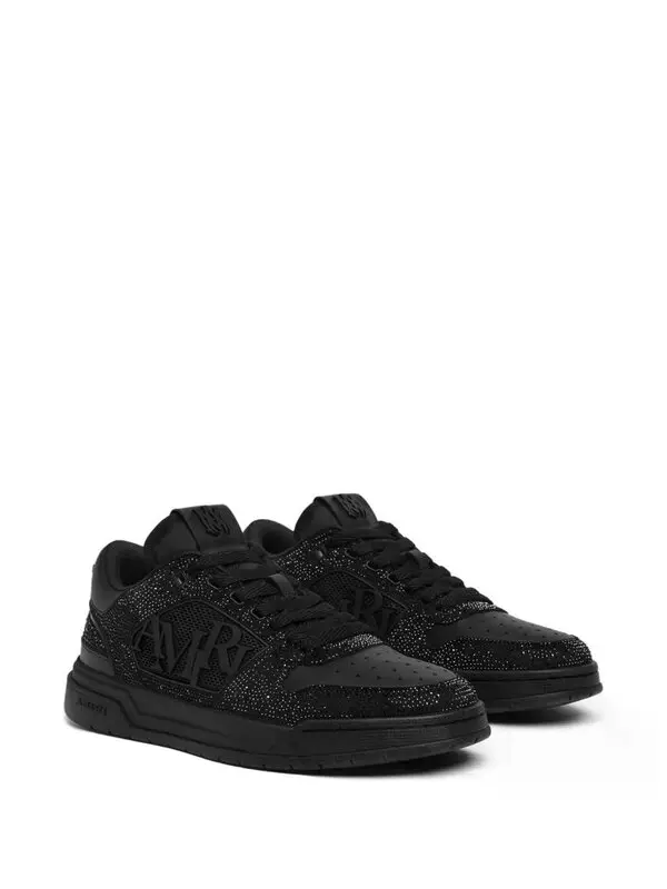 Amiri Crystal-embellished Logo Patch Sneakers