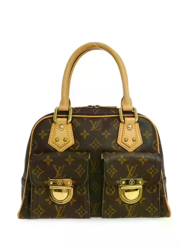 LOUIS VUITTON 2005 Monogram Manhattan Tote Bag