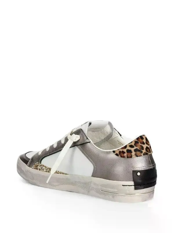 CRIME LONDON Sk8 Deluxe Panelled Sneakers